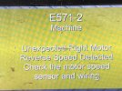Cat 299D2 - Error Code - E571-2 & E570-2 - Unexpected Motor Reverse ...
